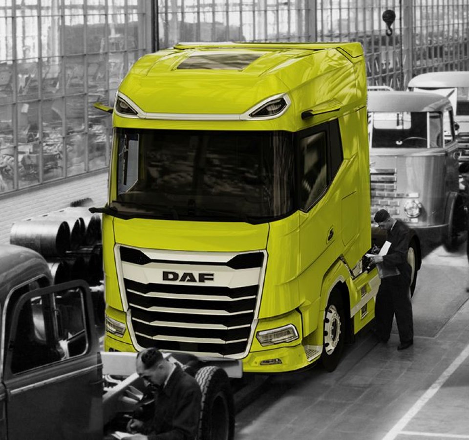 DAF: 75 years of trucks from Eindhoven