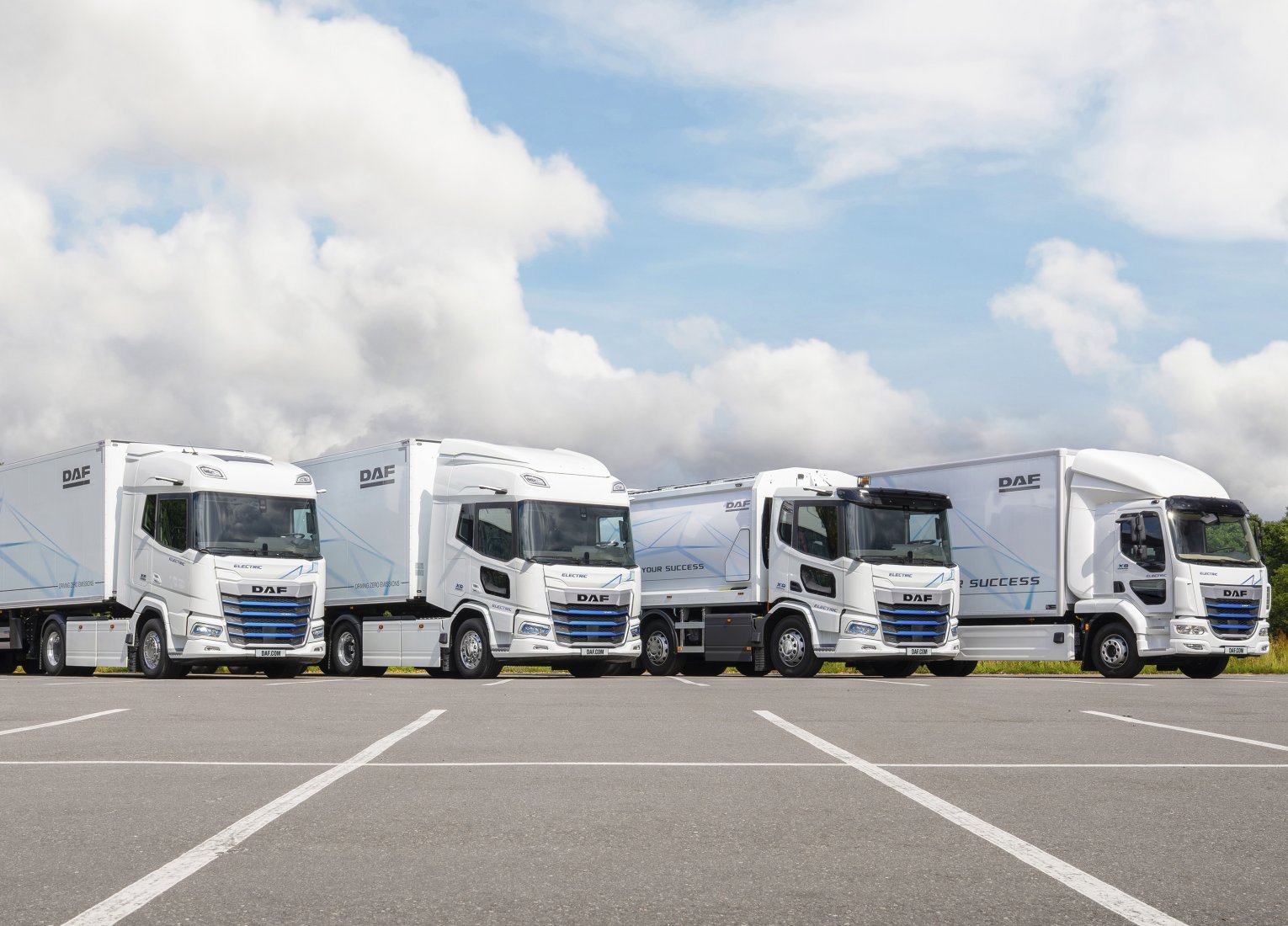 New Generation DAF XD and XF Electric are setting the standard